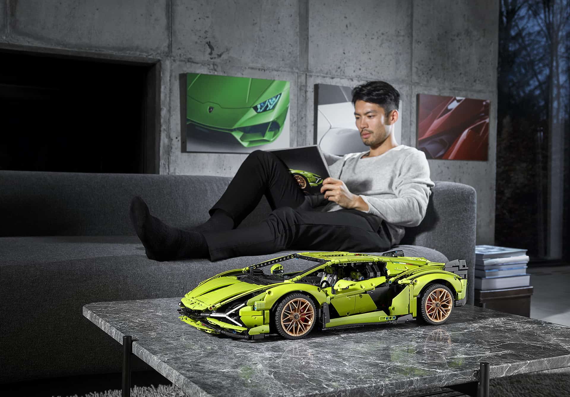 Lamborghini Sian LEGO Technic 1:8 with breathtaking details – Hobbyzero