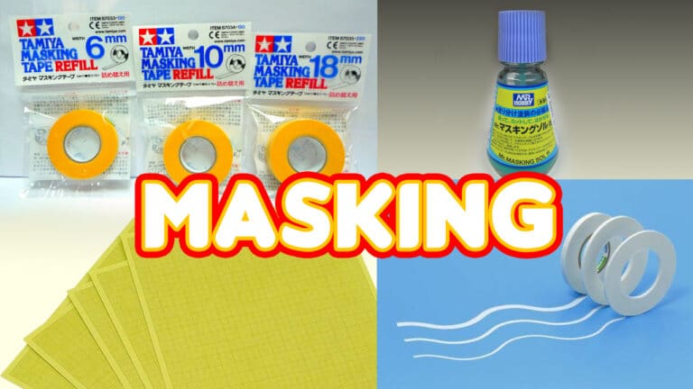 Masking Plastic Models - Every Modeler's Choice Is Different – Hobbyzero