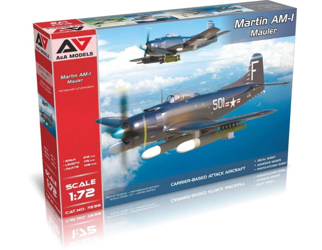 Preview: 1:72 Martin AM-1 Mauler From A&A Models – Hobbyzero