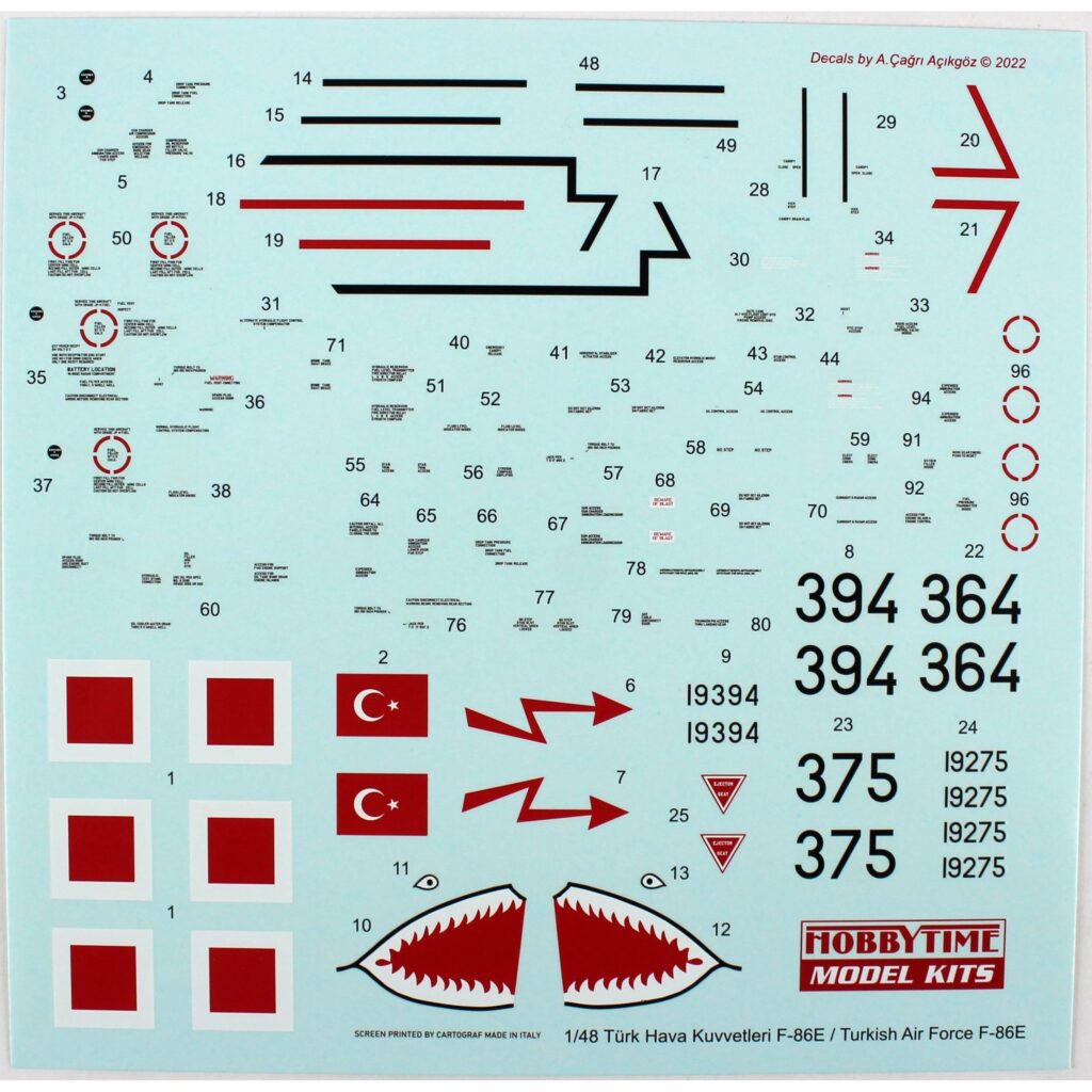 1/48 F-86E Sabre by Hobbytime Model Kits – Hobbyzero