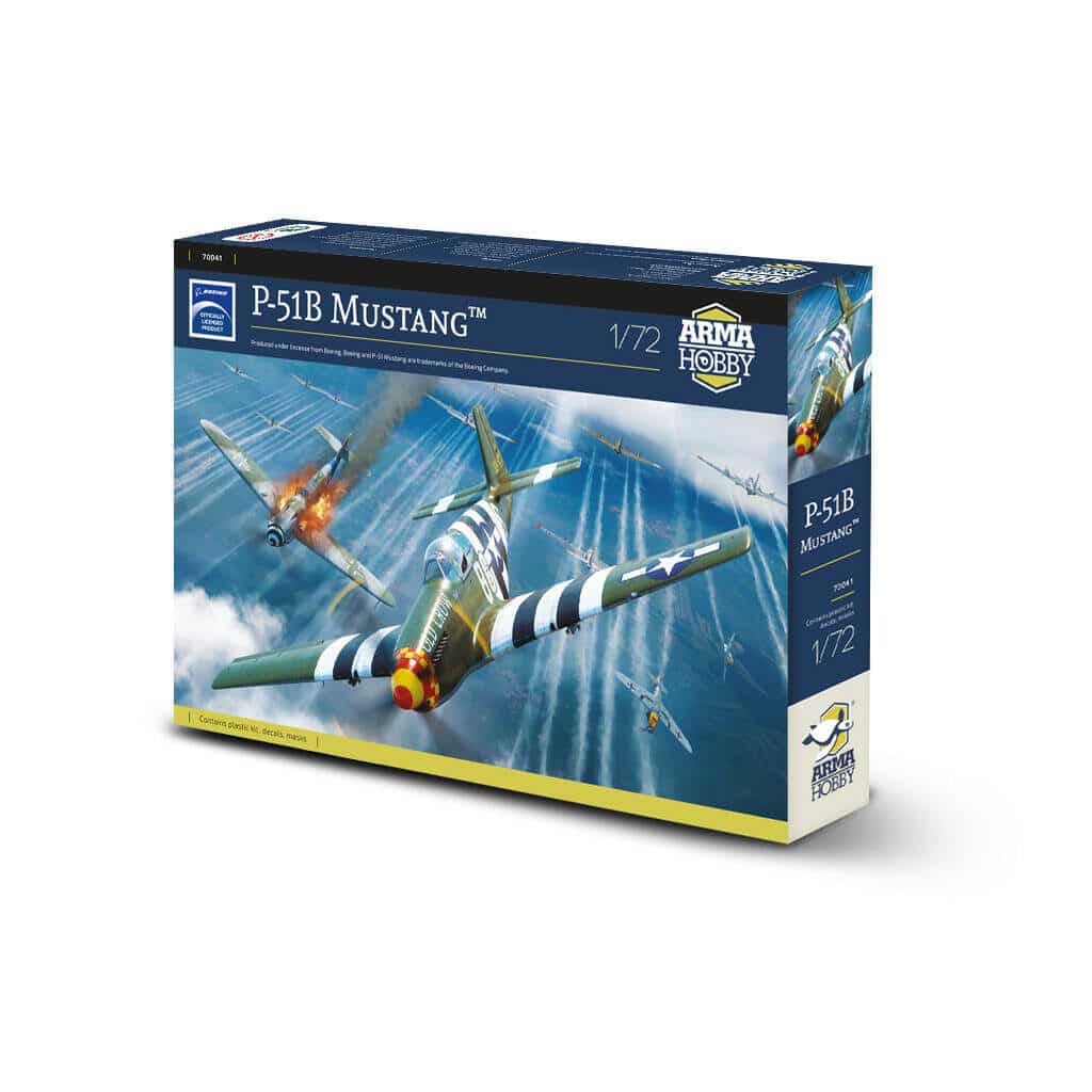 Arma Hobby's new 1/72 scale P-51B Mustang – HobbyZERO