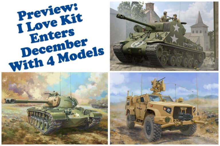 Preview: I Love Kit Enters December With 4 Models – Hobbyzero