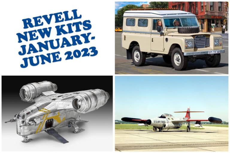 Revell New Kits January-June 2023 – Hobbyzero