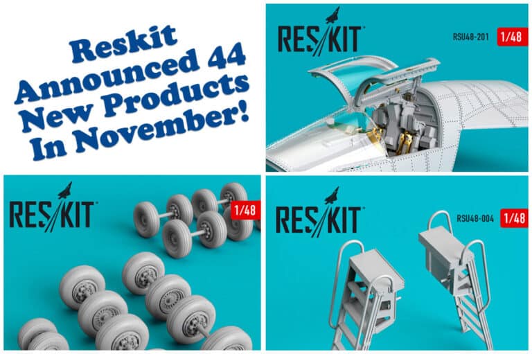 Reskit Announced 44 New Products In November! – Hobbyzero