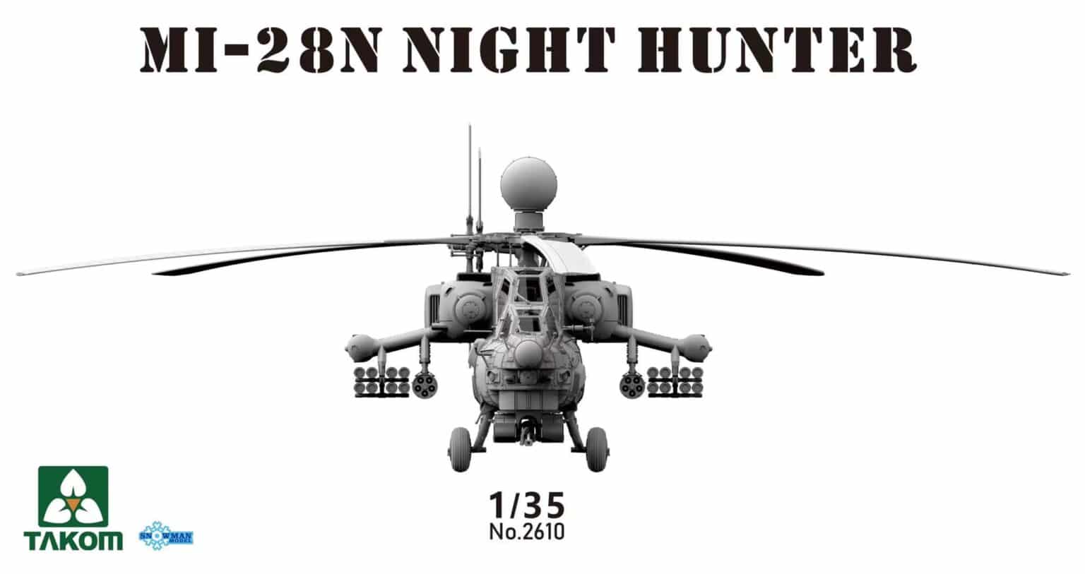 Takom first render - Mil Mi-28N Night Hunter – Hobbyzero