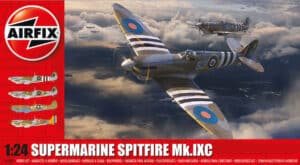 The New Airfix 1:24 Scale Spitfire Mk.IXc Kit – Hobbyzero