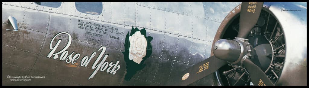 B-17 Flying Fortress HK Models Boxart "Rose of York" – Hobbyzero