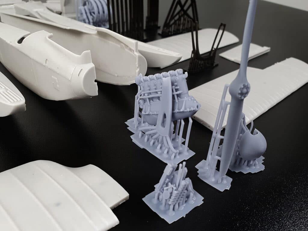 Lukgraph Rumpler-6B.1 + 3D Printed Parts – Hobbyzero