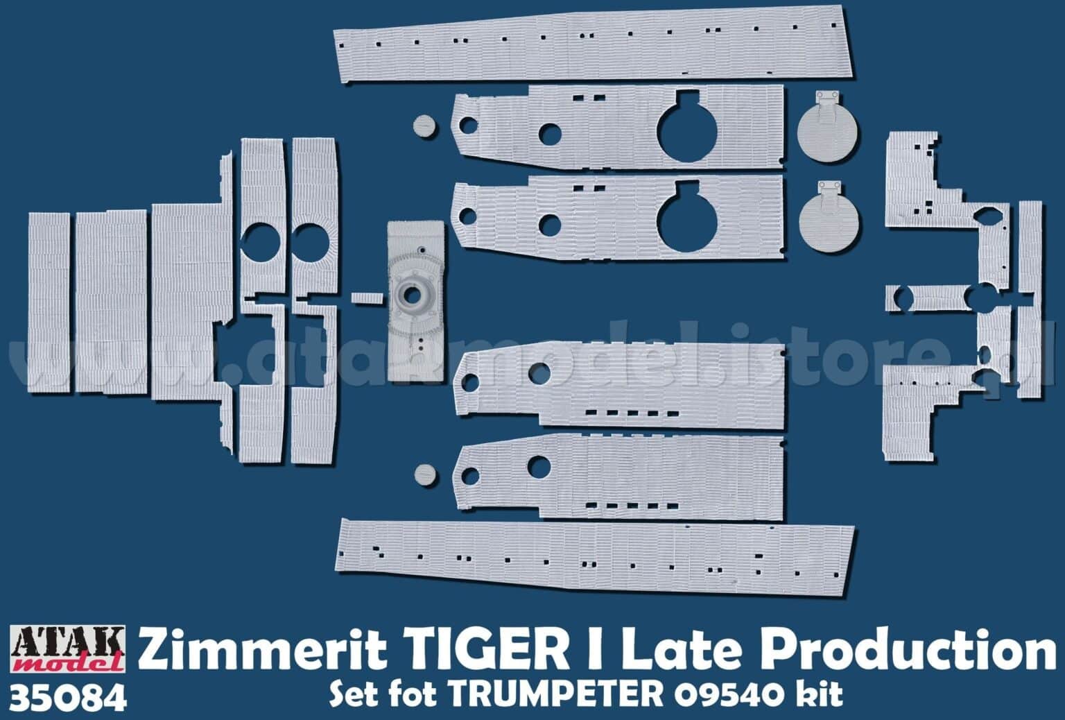 Atak Model: Zimmerit for Tiger I and Jagdpanzer – Hobbyzero