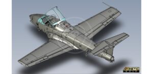 Kinetic models Canadair CT-114 Tutor Renders – Hobbyzero