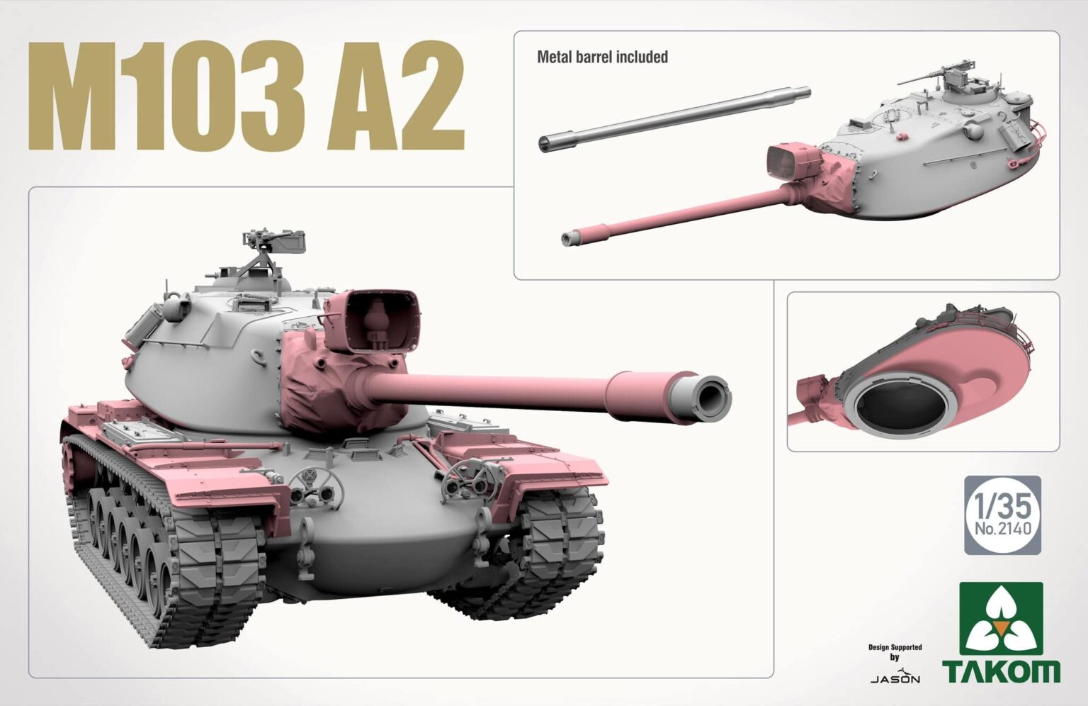M103A1 & M103A2 from Takom – Hobbyzero