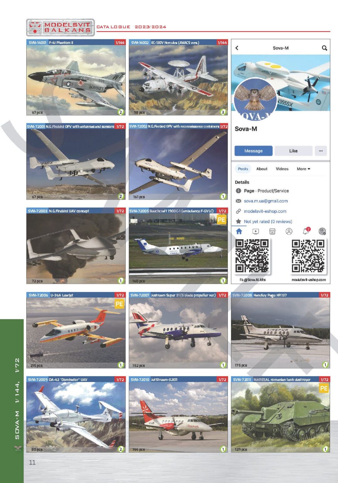 SOVA-M Published Its 2023-2024 Catalogue – Hobbyzero