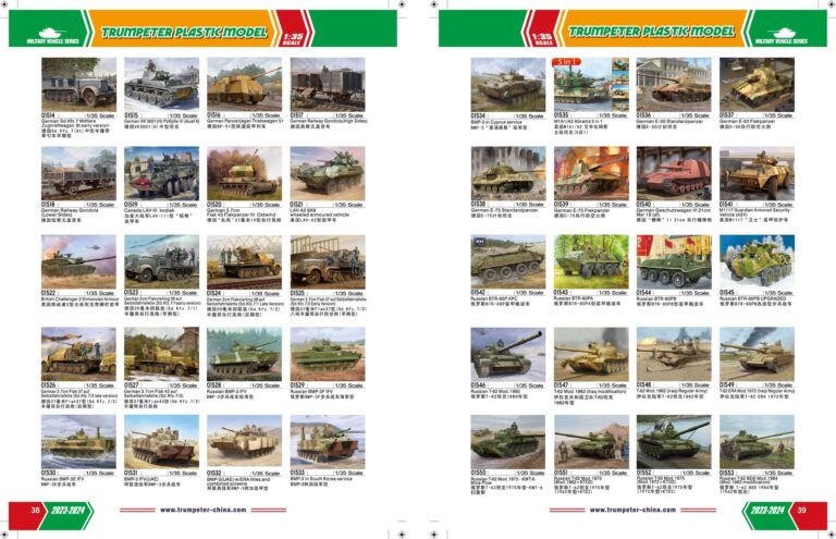 Trumpeter catalogue of 2023/2024 – Hobbyzero