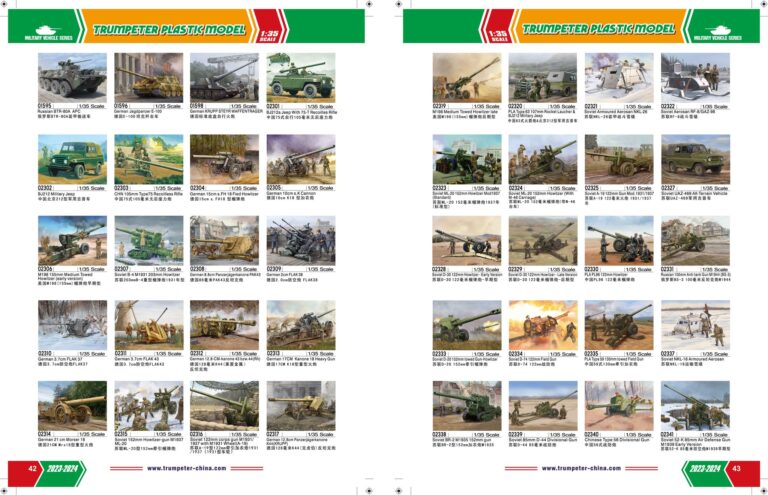 Trumpeter catalogue of 2023/2024 – Hobbyzero