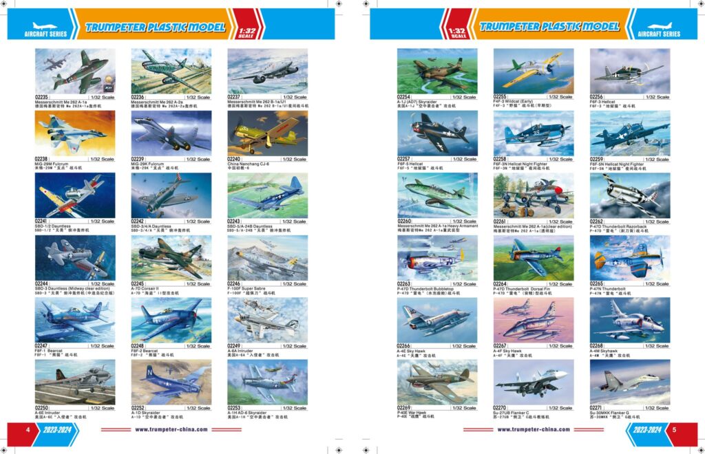 Trumpeter catalogue of 2023/2024 – Hobbyzero