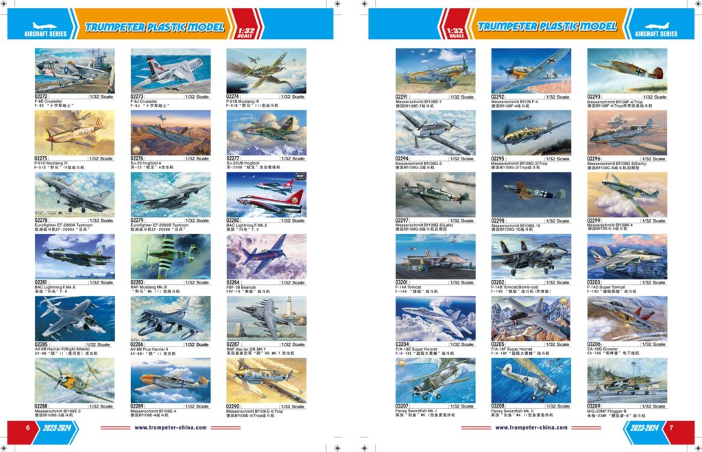 Trumpeter catalogue of 2023/2024 – Hobbyzero