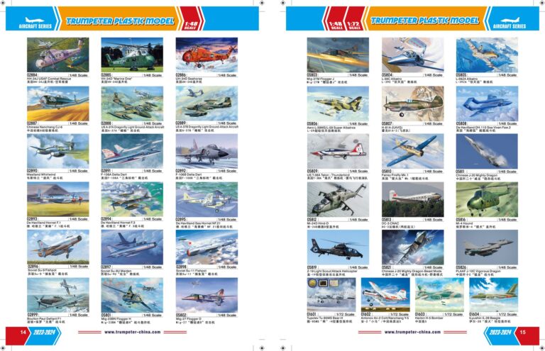 Trumpeter catalogue of 2023/2024 – Hobbyzero