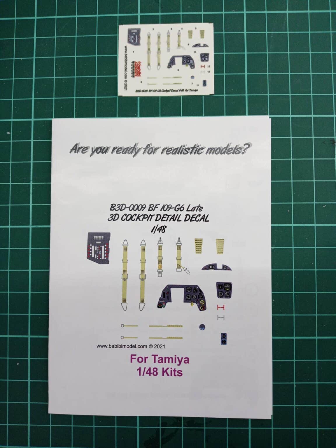 Babibi Model 3D Decals Preview – Hobbyzero