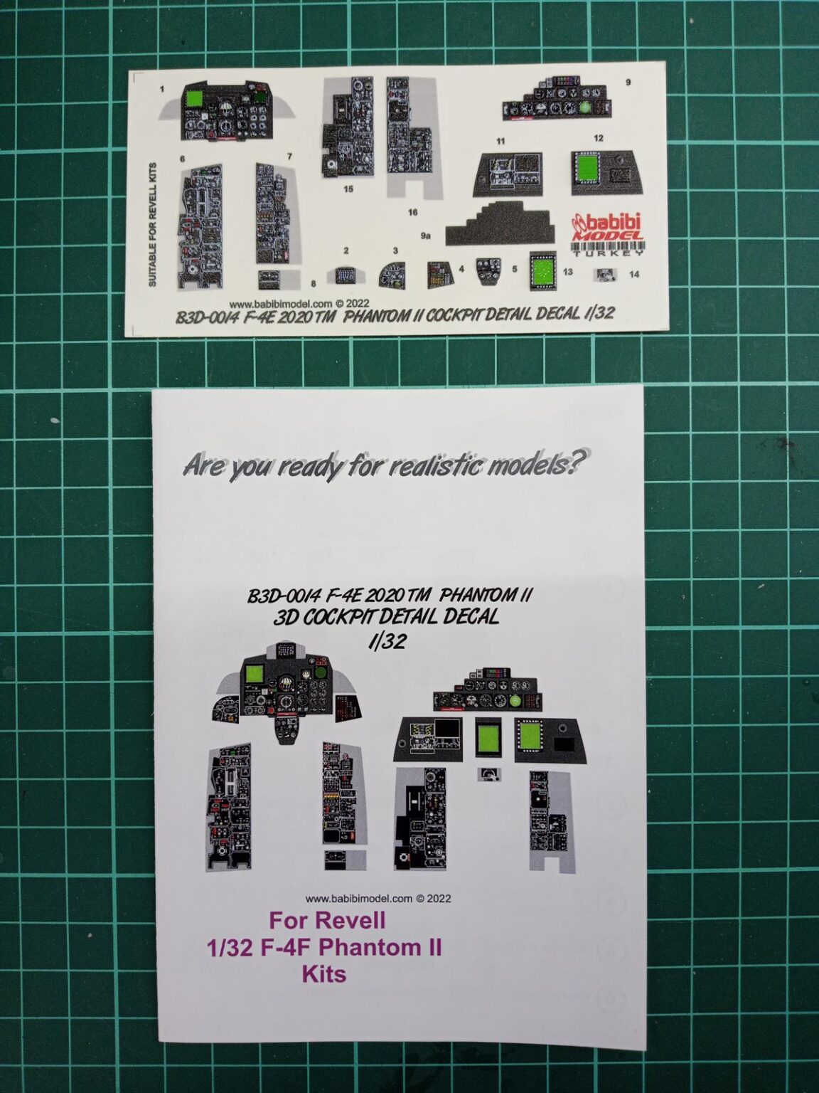 Babibi Model 3D Decals Preview – Hobbyzero