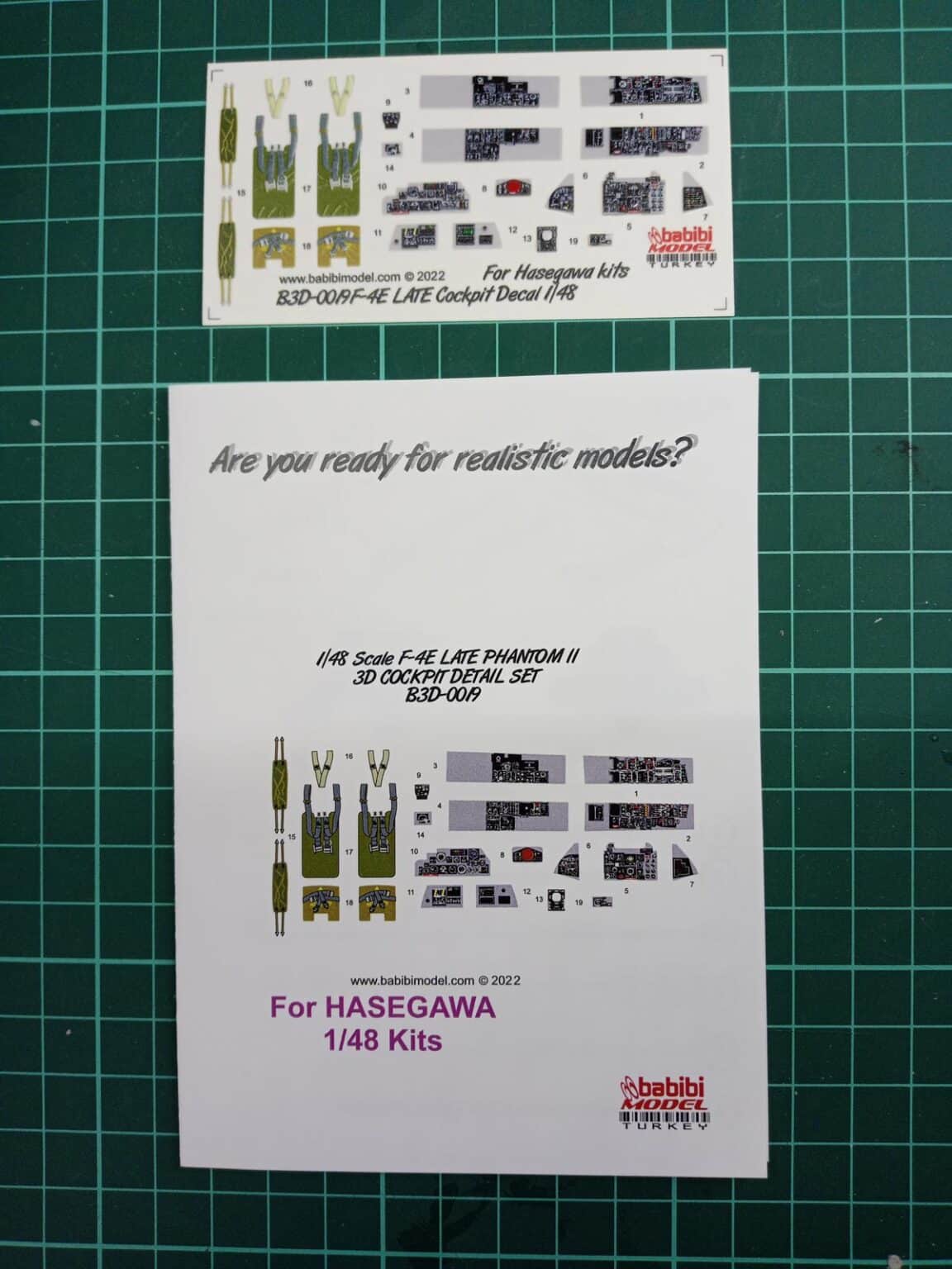 Babibi Model 3D Decals Preview – Hobbyzero