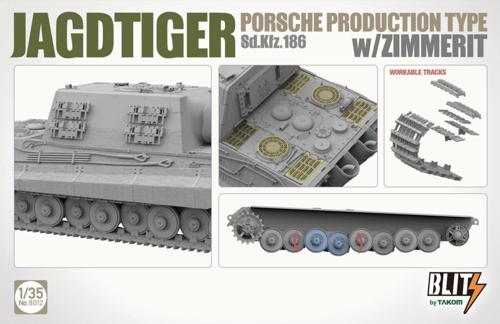 New 1/35 Jagdtiger from Takom – Hobbyzero