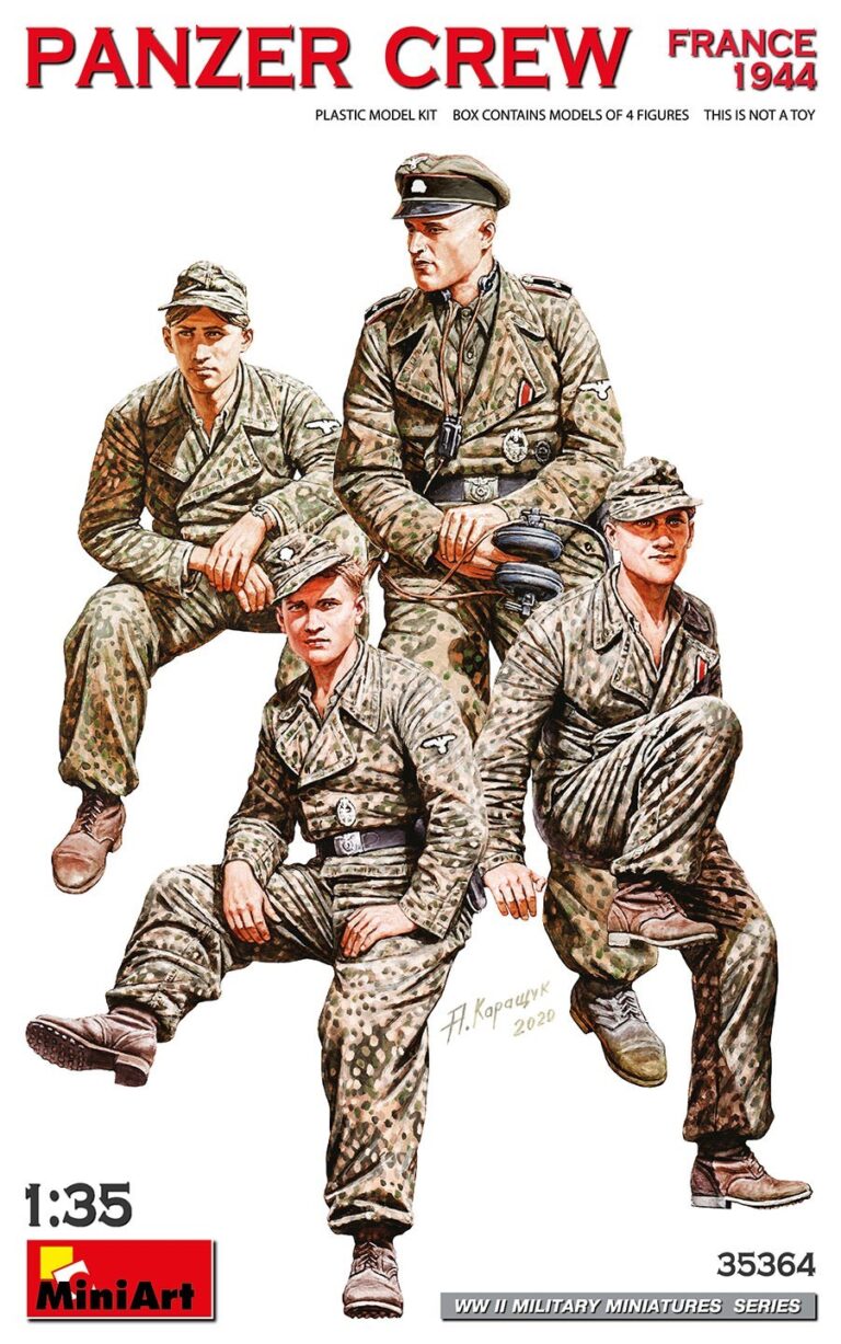 New 1/35 Panzer Crew Kit from MiniArt – Hobbyzero