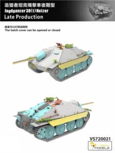 Jagdpanzer 38(t) Hetzer - Late Production Vespid Models – Hobbyzero