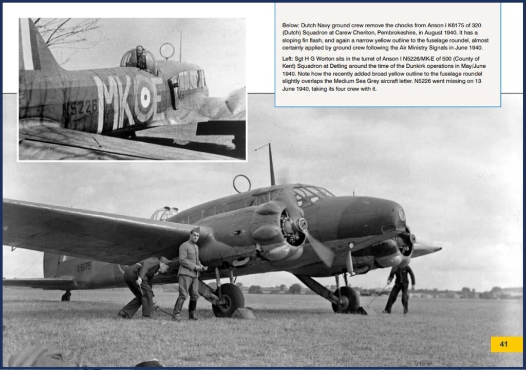 NEW PUBLICATION: Avro Anson Mk.I In Worldwide Service – Hobbyzero