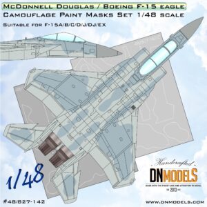 DN Models F-15 Camouflage Paint Masks Set – Hobbyzero