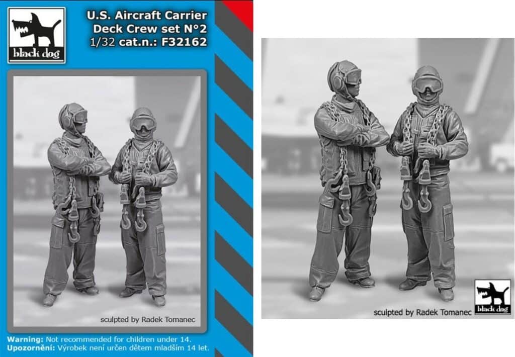 Modern US Carrier Deck Crew Figures Released – Hobbyzero