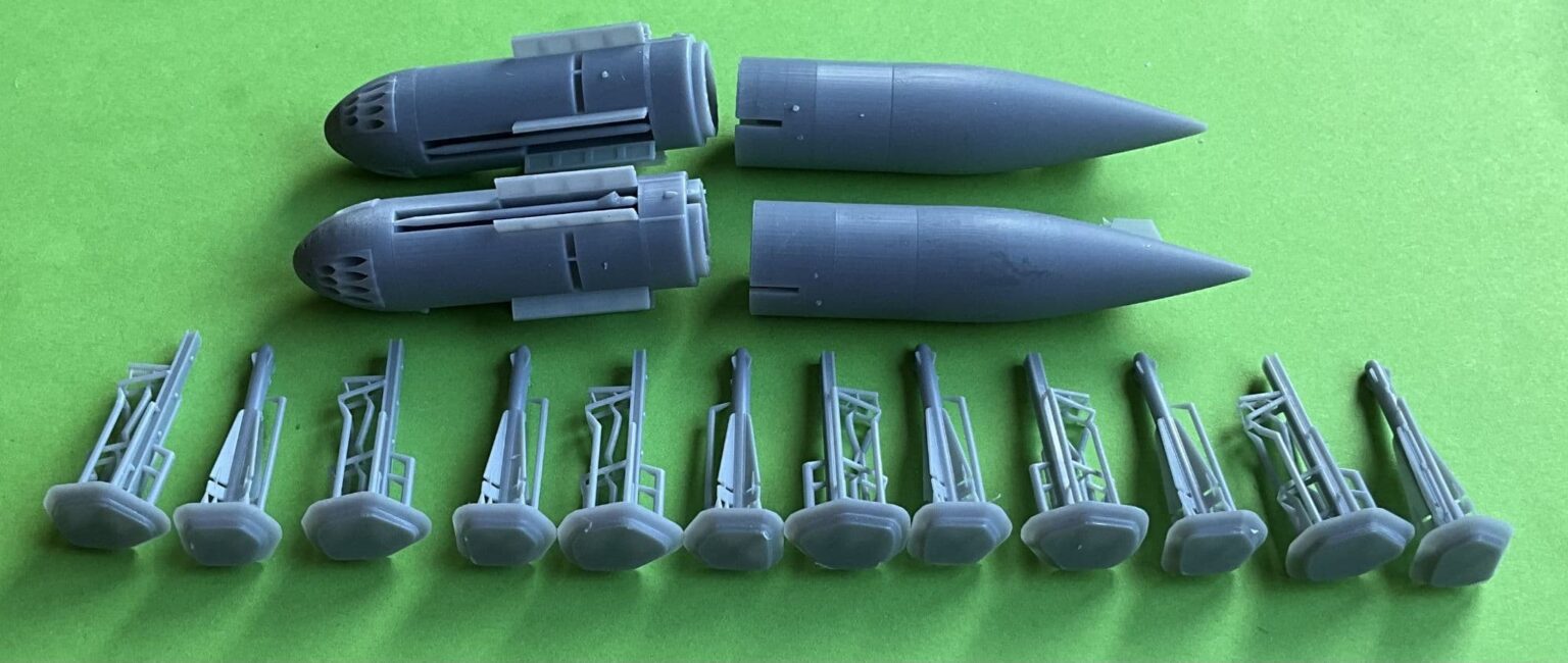 Aerocraft Models 1/72 Northrop F-89 'H' Rocket Wing Pods – Hobbyzero