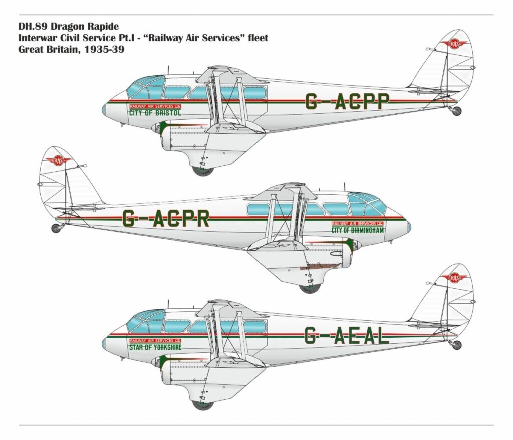 Armory DH.89 Dragon Rapide New Year Release – Hobbyzero