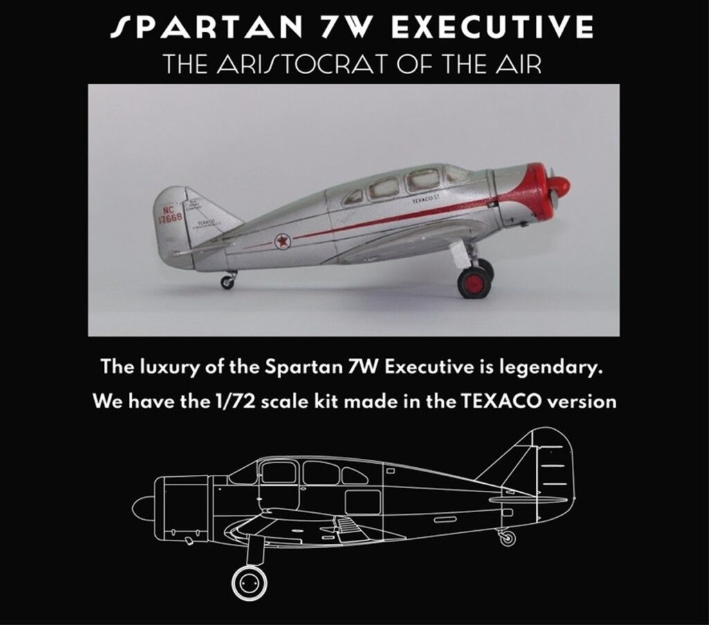 Spartan 7W Executive/ UC-71 Limited Re-Release – Hobbyzero