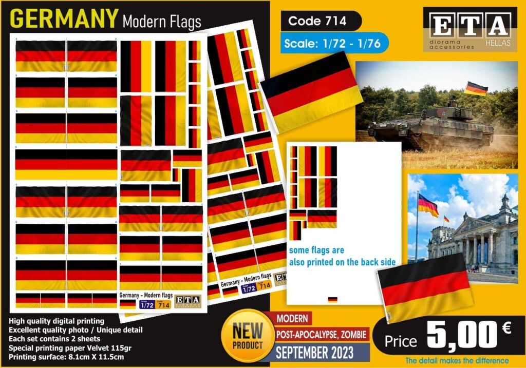 ETA Diorama Releases New 1/35 Scale Maps and Flags – Hobbyzero