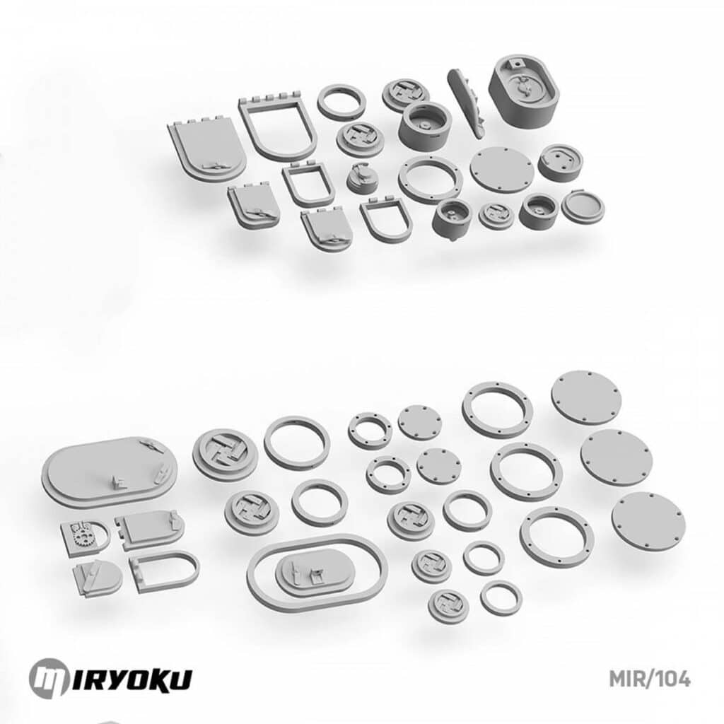 Miryoku Releases New Bf 109 Inspection Cover Sets – Hobbyzero