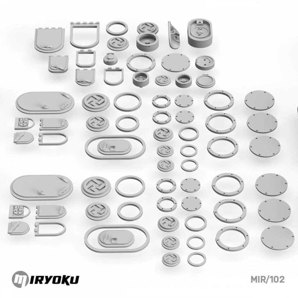 Miryoku Releases New Bf 109 Inspection Cover Sets – Hobbyzero