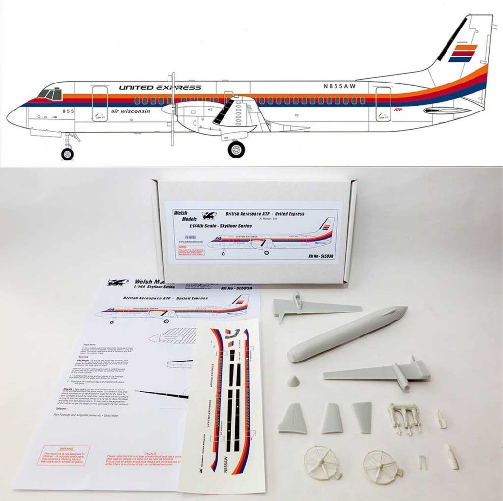 United Express BAe ATP Released – Hobbyzero