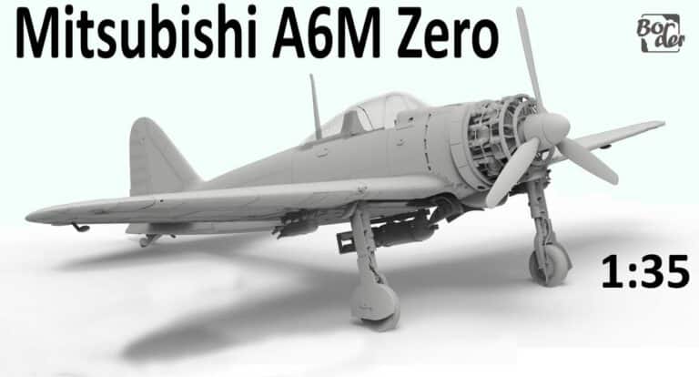 Border Models Teases Upcoming Release of 1/35 Scale Mitsubishi A6M Zero ...