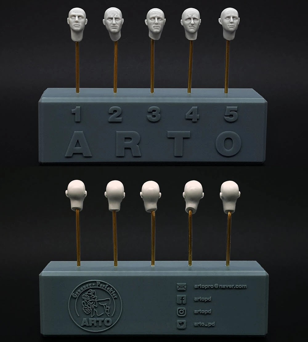 Head's up! Three new 1/35th scale head sets from ARTO productions ...