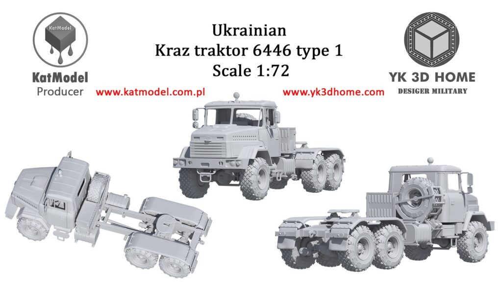 KatModel 1/72 Kraz Trucks Family – Hobbyzero