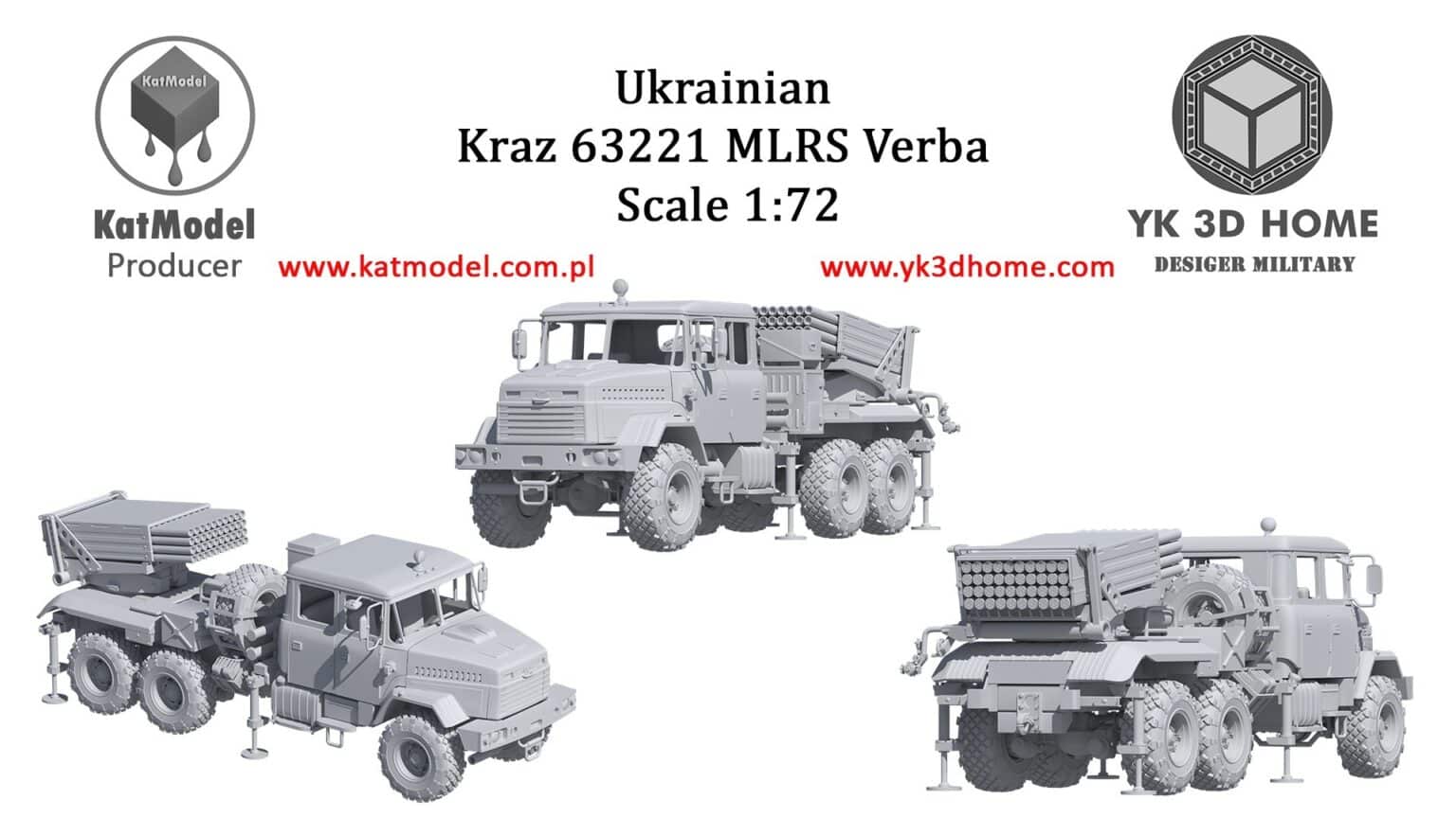 KatModel 1/72 Kraz Trucks Family – Hobbyzero
