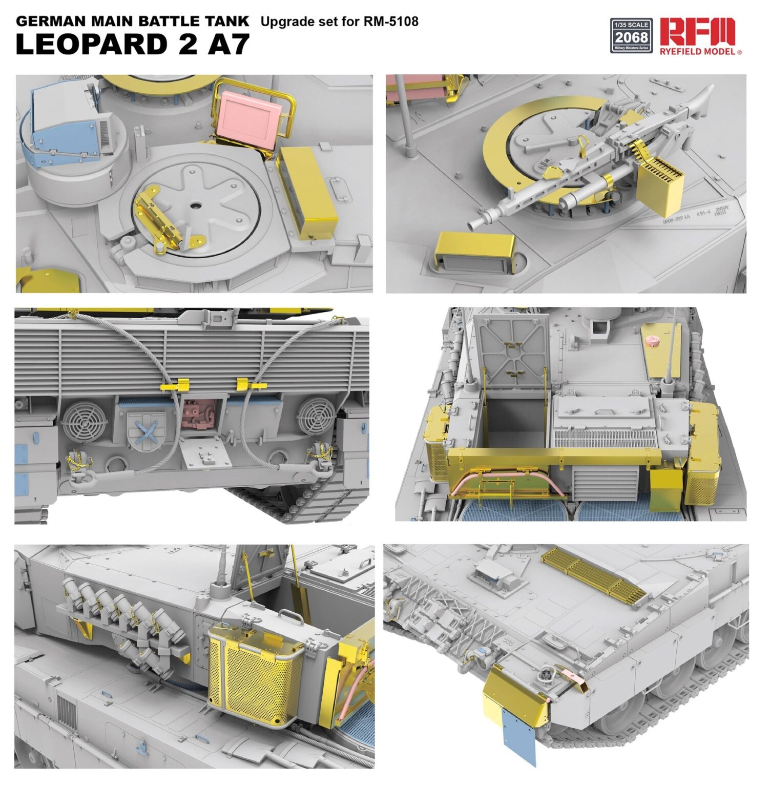 RFM Releases M1A2 SEP V3 Abrams and Leo 2A7 – Hobbyzero