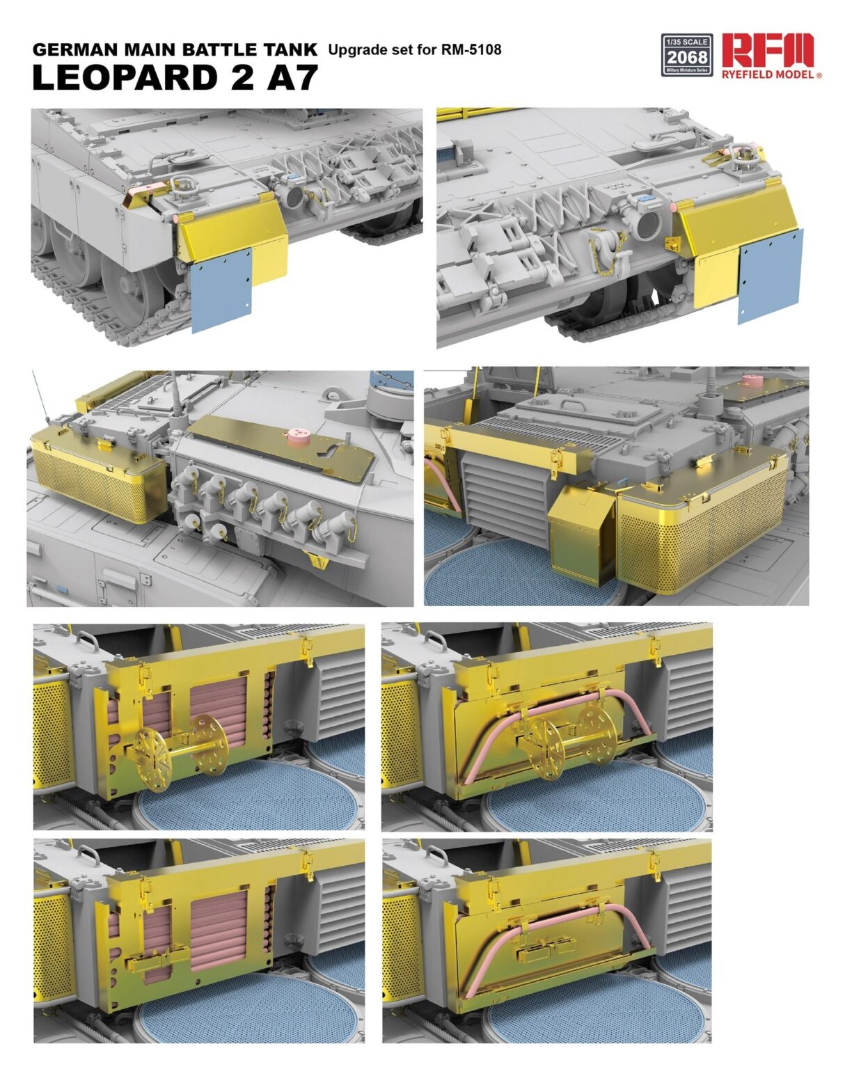 RFM Releases M1A2 SEP V3 Abrams and Leo 2A7 – Hobbyzero