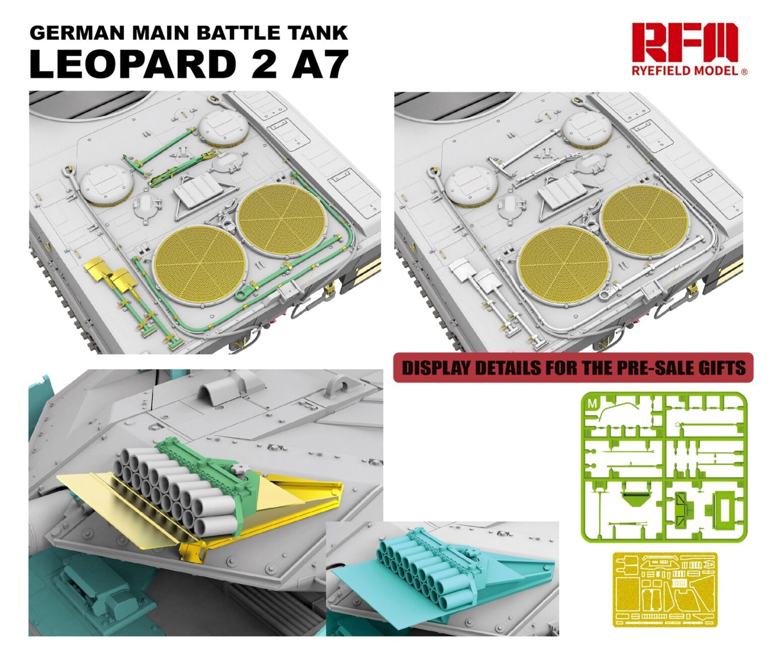 RFM Releases M1A2 SEP V3 Abrams and Leo 2A7 – Hobbyzero