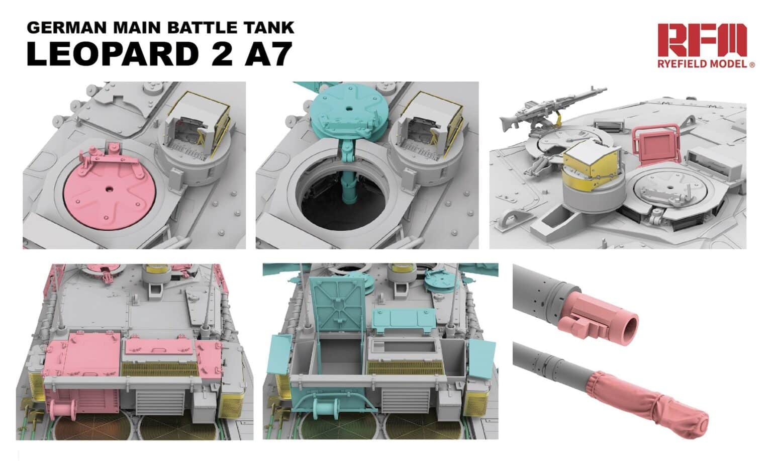 RFM Releases M1A2 SEP V3 Abrams and Leo 2A7 – Hobbyzero