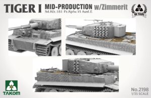Takom Coated Tiger I Model with Zimmerite – Hobbyzero