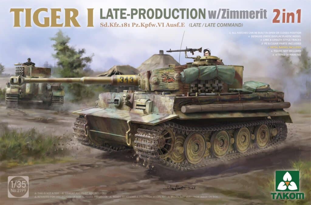 Takom Tiger I Otto Carius Limited Edition – Hobbyzero