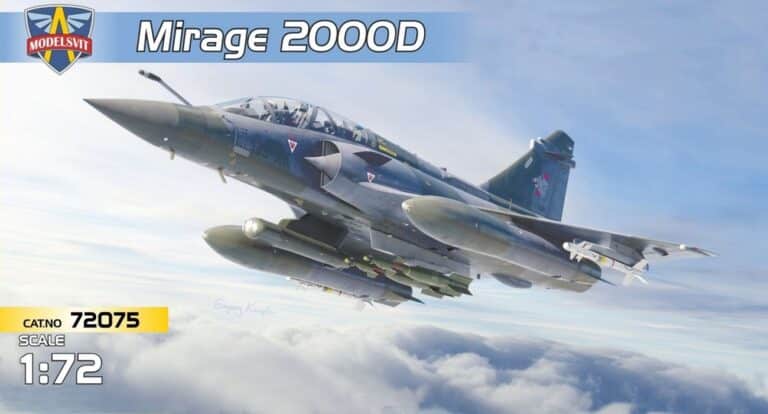 Mirage 2000D Box Contents – Hobbyzero