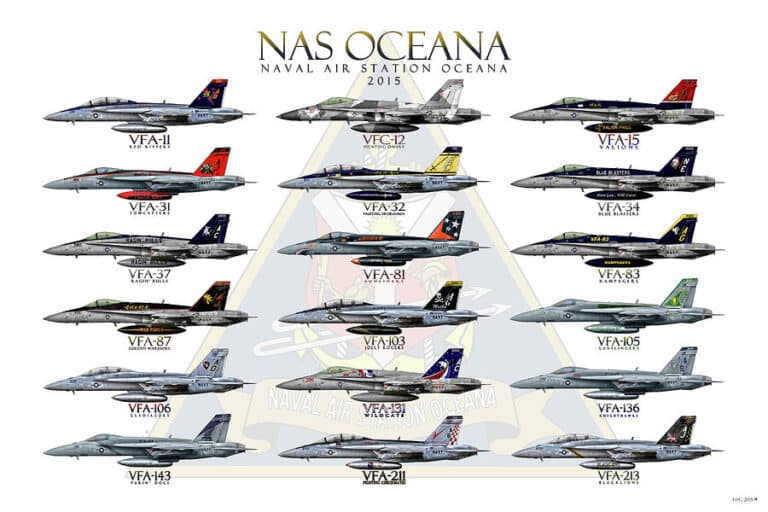 NAS Oceana "Naval Air Station Oceana" – Hobbyzero