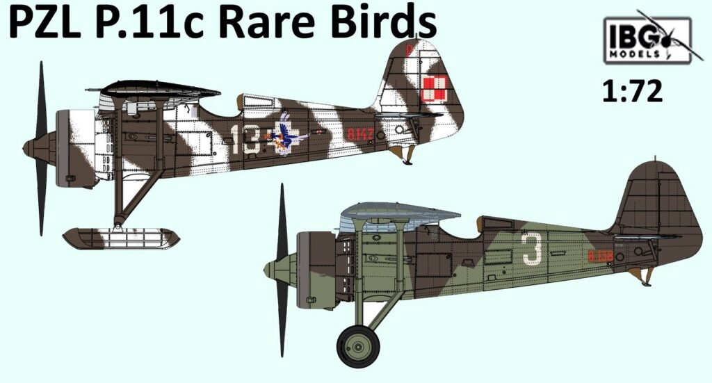 PZL P.11c Rare Birds Marking Options – Hobbyzero